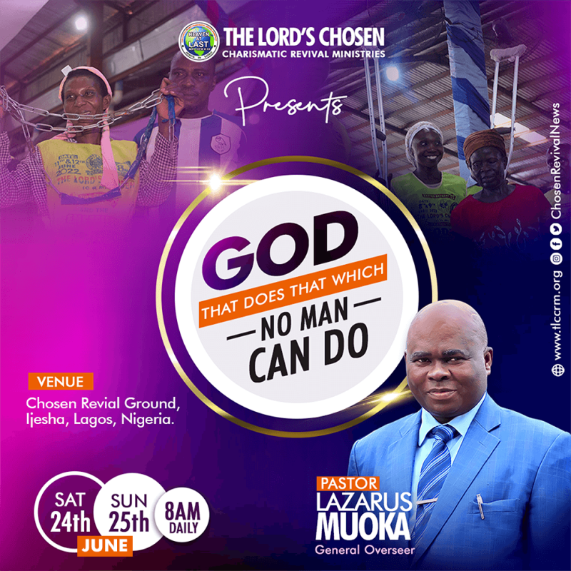 TLCCRM - The Lord's Chosen Charismatic Revival Ministries