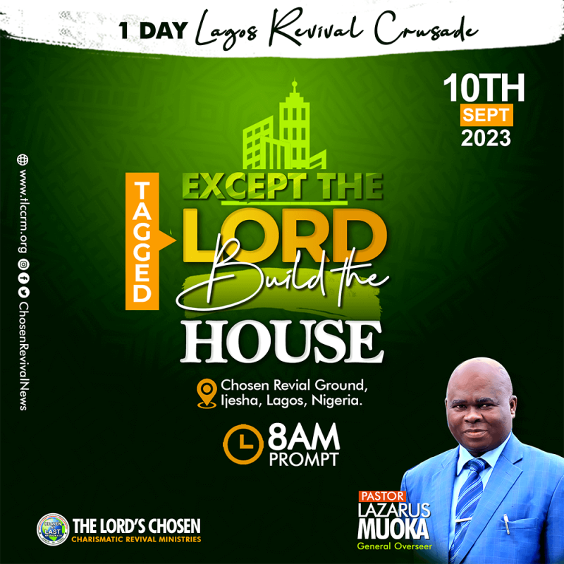 TLCCRM - The Lord's Chosen Charismatic Revival Ministries