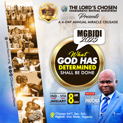TLCCRM - The Lord's Chosen Charismatic Revival Ministries